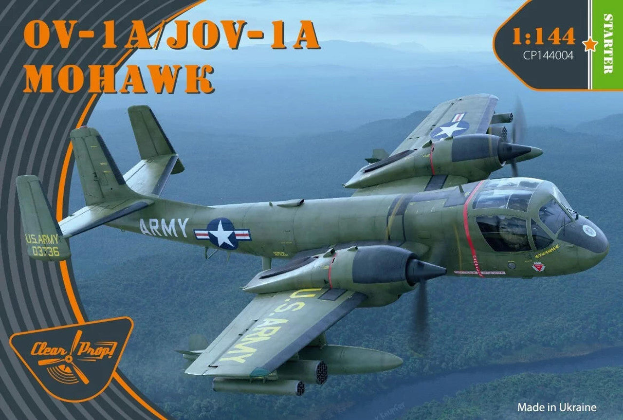 Clear Prop 1/144 Clear Prop OV-1 A/JOV-1A Mohawk – Fusion Scale Hobbies