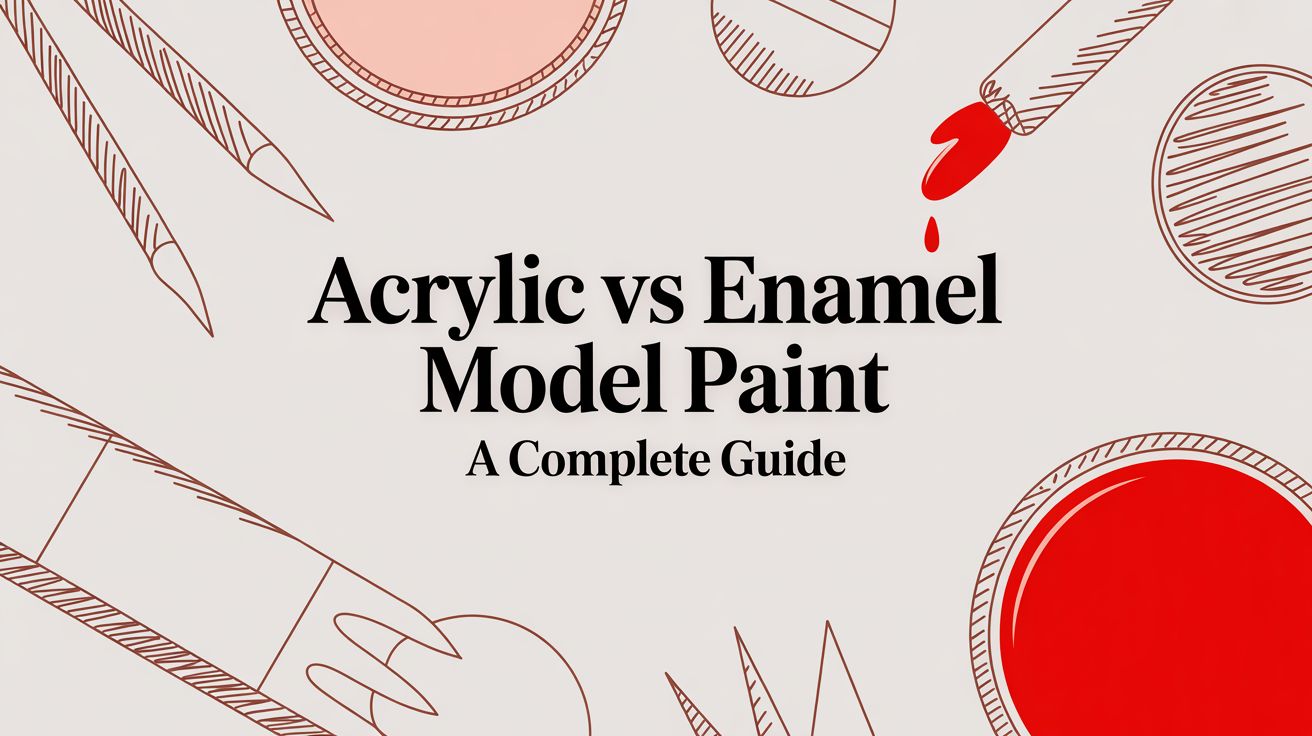 Acrylic vs Enamel Model Paint A Complete Guide – Fusion Scale Hobbies