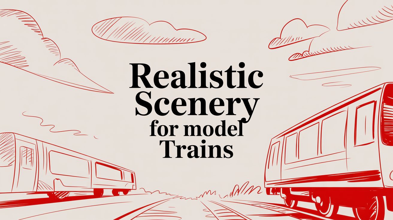 Realistic Scenery for Model Trains – Fusion Scale Hobbies