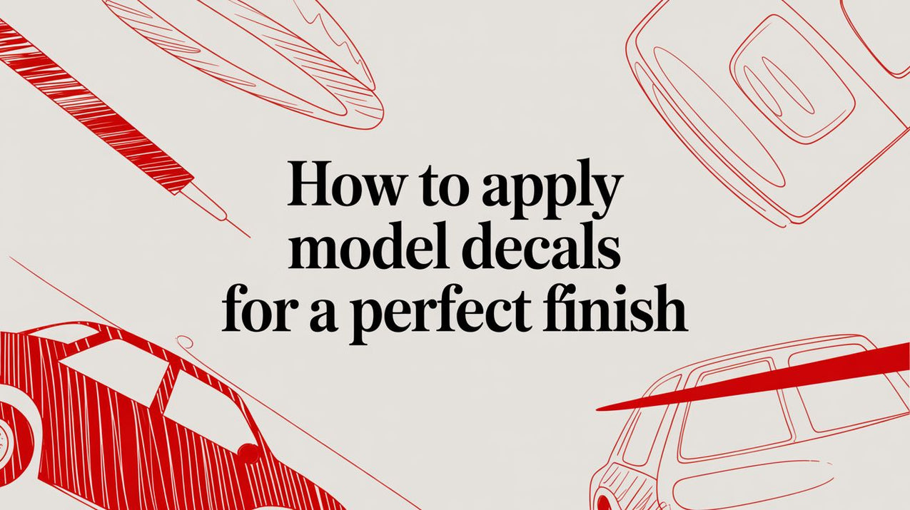 How to Apply Model Decals for a Perfect Finish – Fusion Scale Hobbies