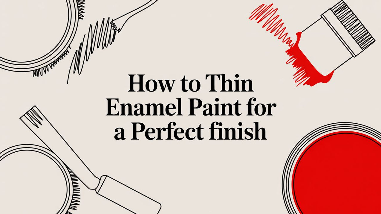 How to Thin Enamel Paint for a Perfect Finish – Fusion Scale Hobbies