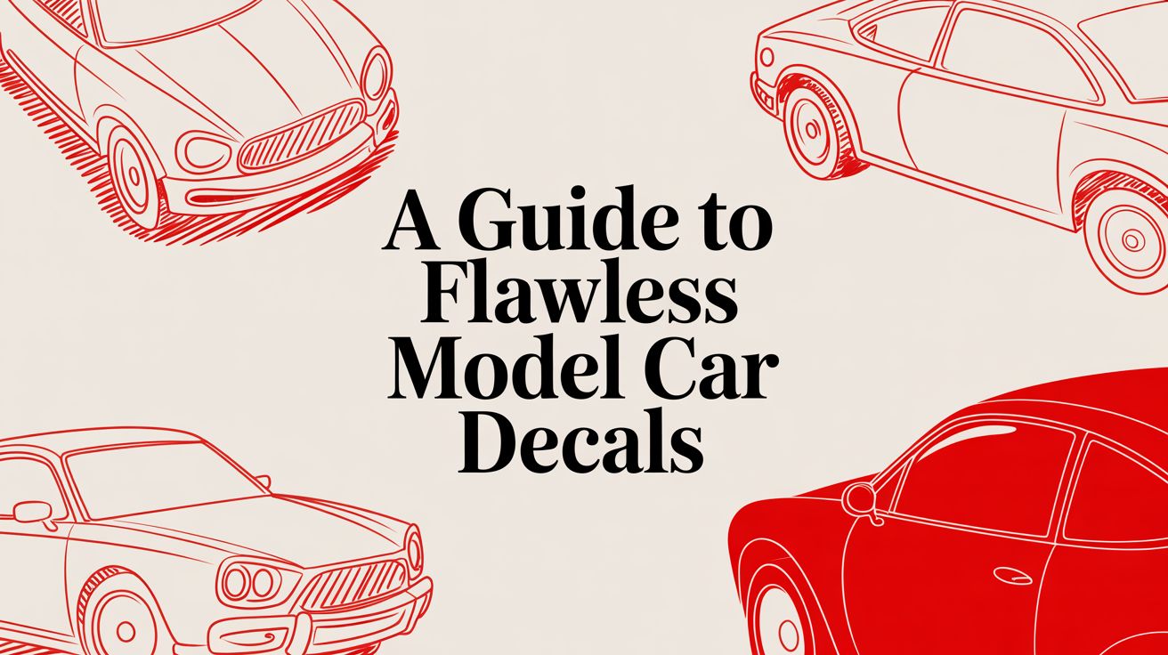 A Guide to Flawless Model Car Decals – Fusion Scale Hobbies