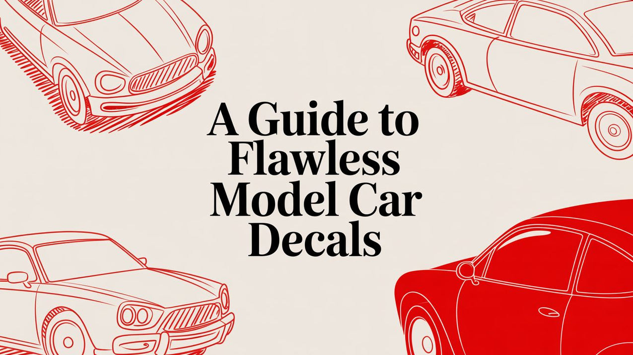 A Guide to Flawless Model Car Decals – Fusion Scale Hobbies