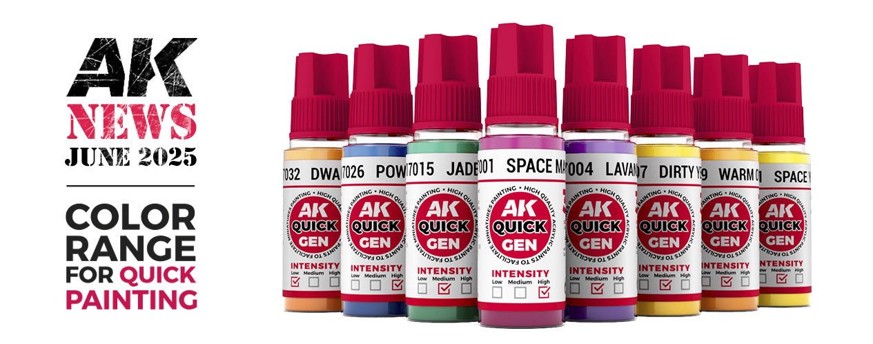 AK Interactive Quick Gen Paints | 18ml Acrylic Speed Paints – Fusion ...
