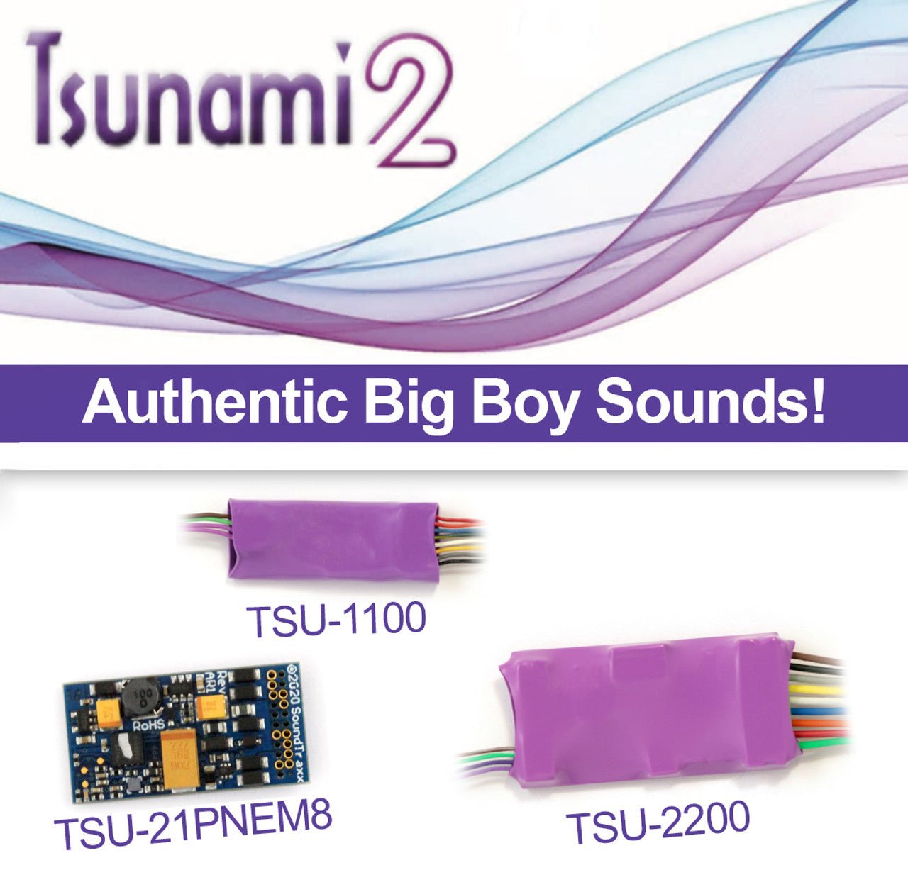 SoundTraxx Tsunami2 Sound Decoders | DCC Sound Decoder – Fusion Scale ...