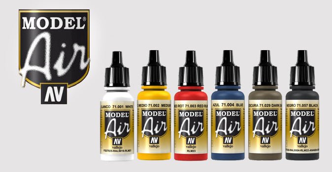 Vallejo Model Air Paints – Airbrush Acrylics for Models – Fusion Scale ...