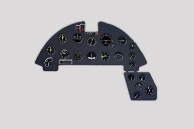 1/32 Yahu Models F4U-1A - Instrument Panel – Fusion Scale Hobbies
