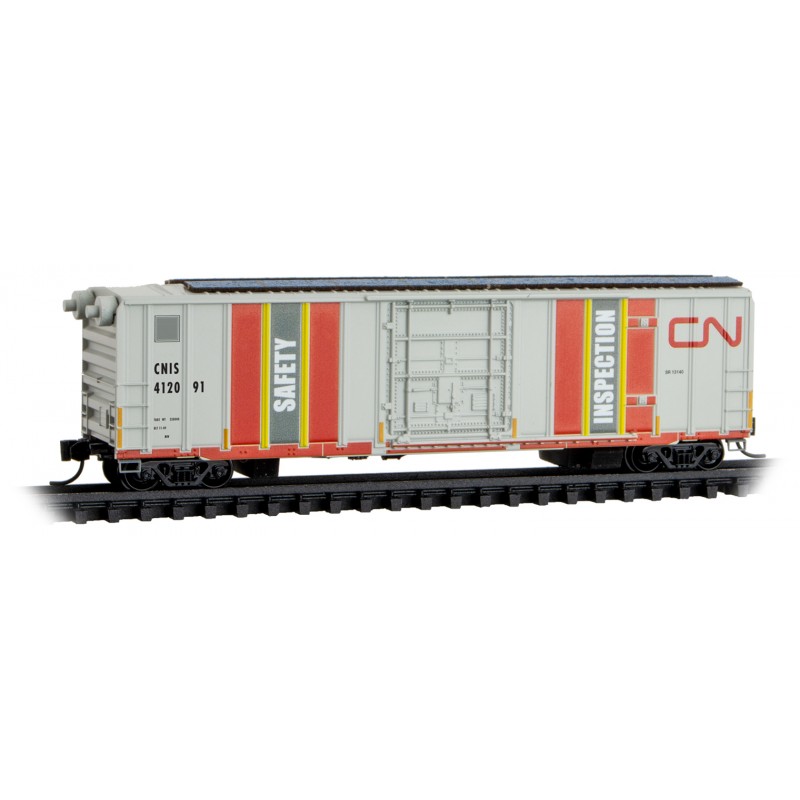 Micro Trains Line N Scale Canadian National 50' Rib Side Box Car Plug ...