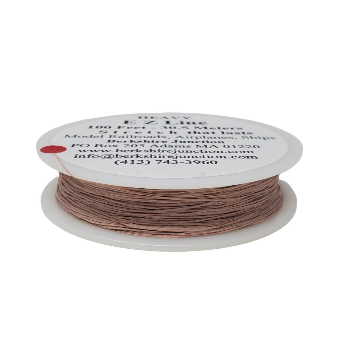 Berkshire Junction EZ Line Heavy Rope 100 Foot Spool – Fusion Scale Hobbies