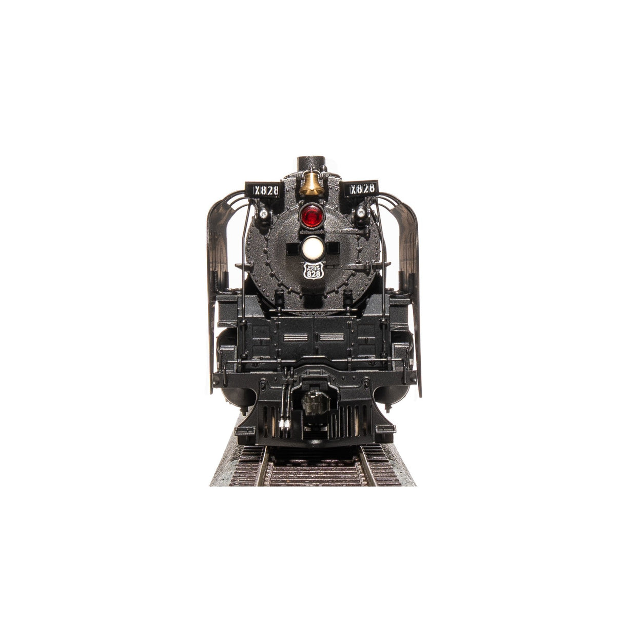 Broadway Limited HO P4 UP FEF-2 4-8-4 Steam Loco #828/blk DC/DCC Sound ...
