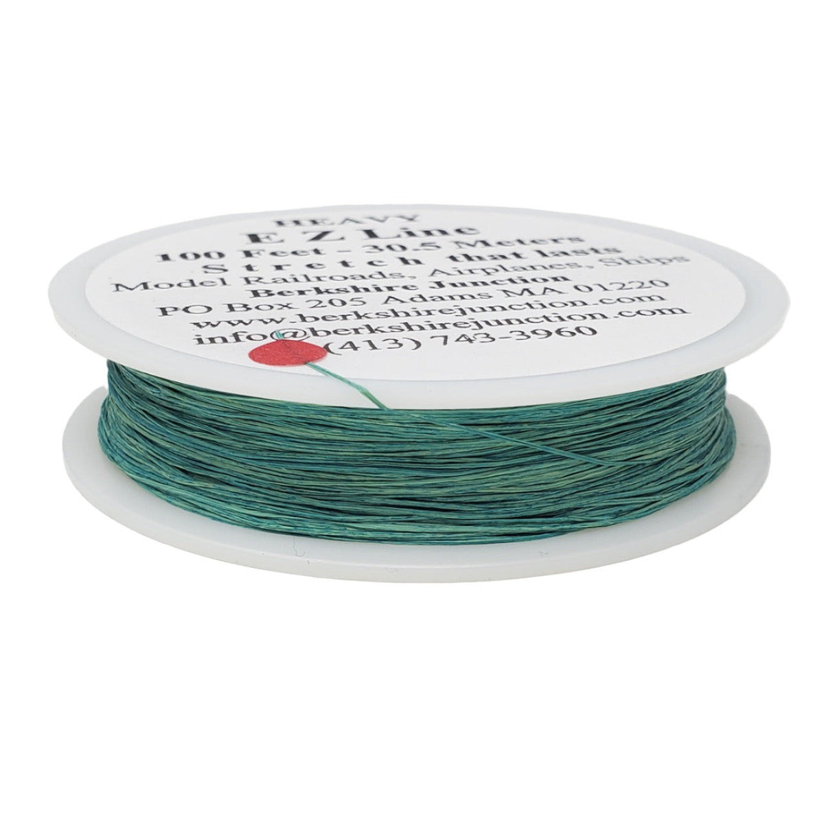 Berkshire Junction EZ Line Heavy Green 100 Foot Spool – Fusion Scale ...