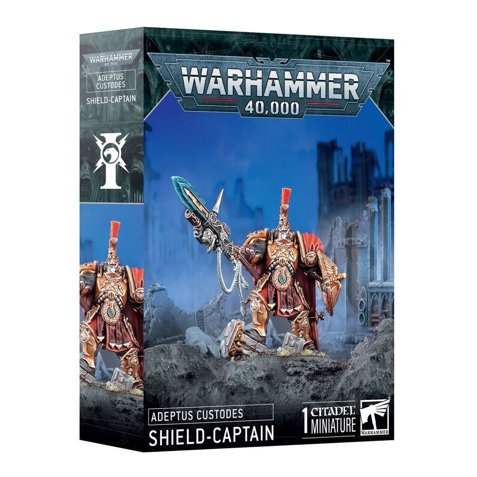Games Workshop Warhammer 40K Adeptus Custodes Shield-Captain – Fusion ...