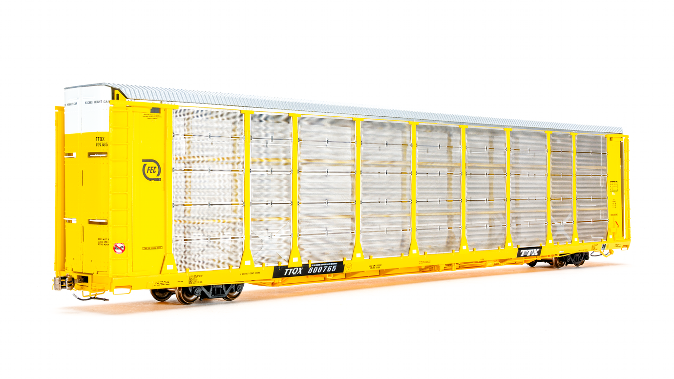 Class One Model Works HO Scale Florida East Coast TTQX 800871 Thrall 2 ...