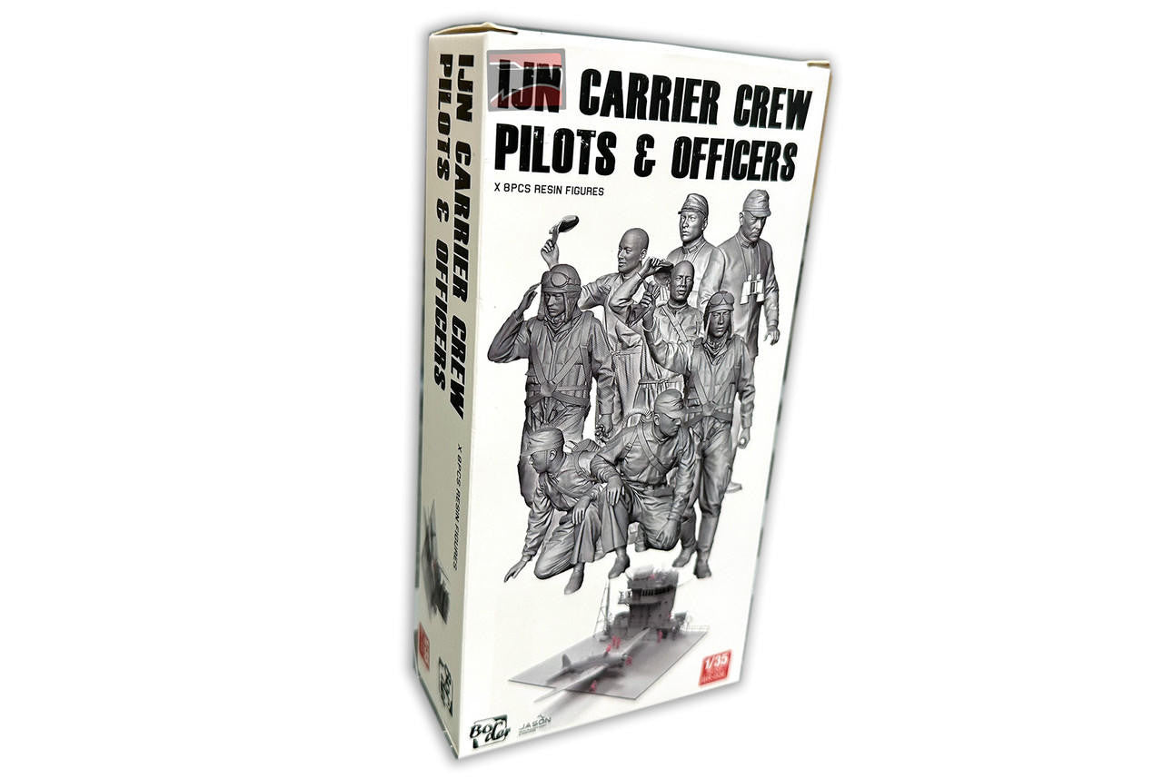 Border Model 1/35 Models Akagi Bridge Figure Set (8 Resin Figures ...