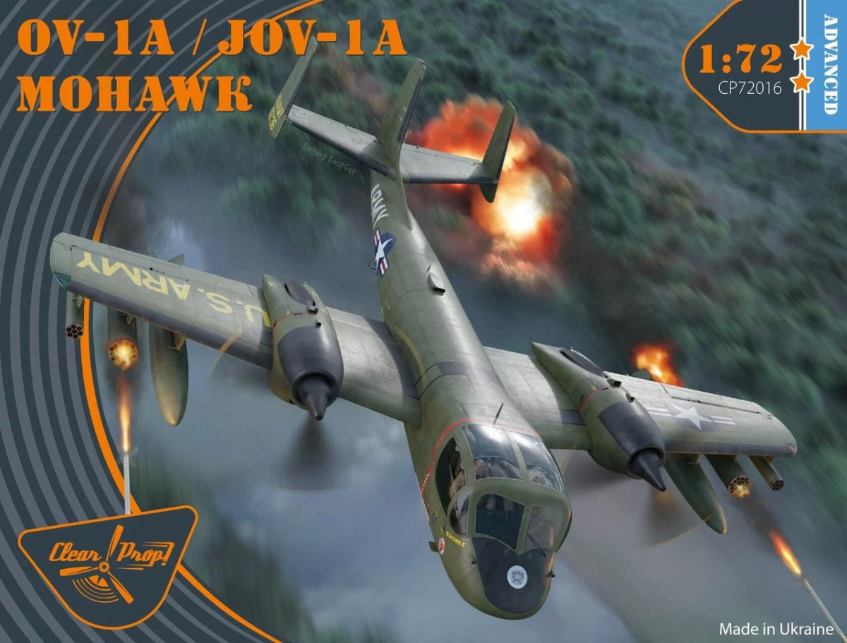 Clear Prop 1/72 Clear Prop OV1A/JOV1A Mohawk US Army Aircraft – Fusion ...