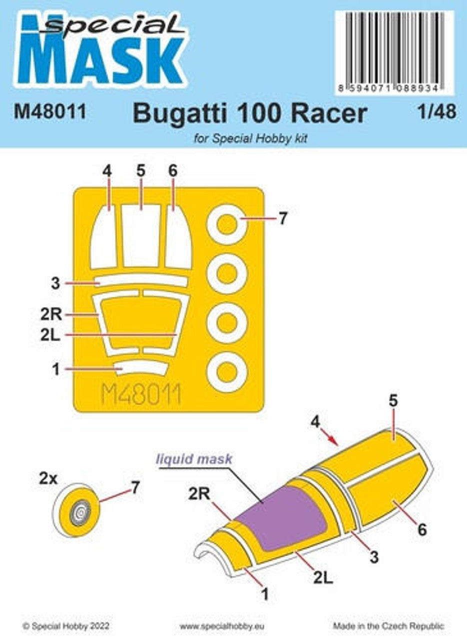 CMK 1/48 CMK Bugatti 100 MASK – Fusion Scale Hobbies