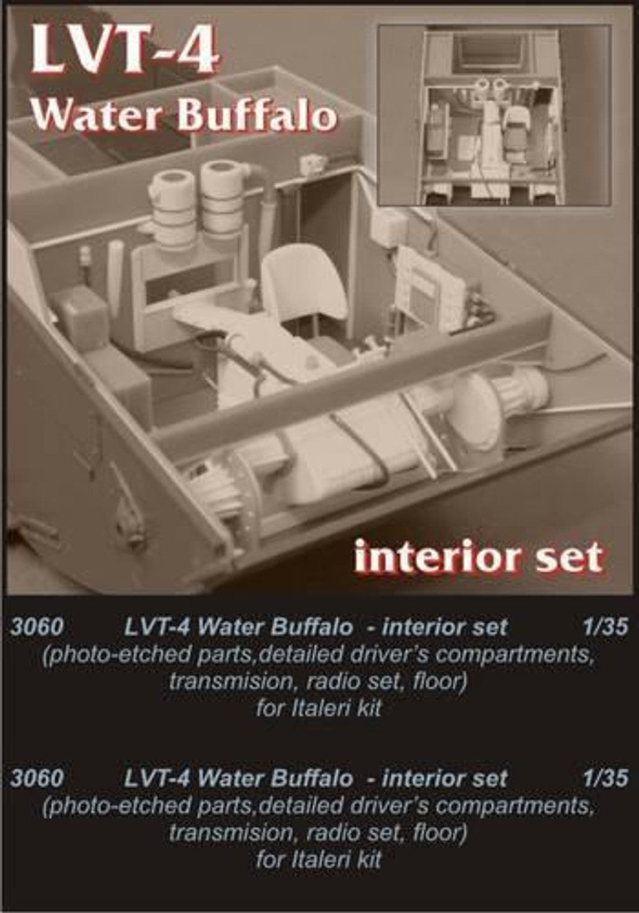 CMK 1/35 CMK LVT-4 Water Buffalo - drivers set for ITA 1/35 Resin ...