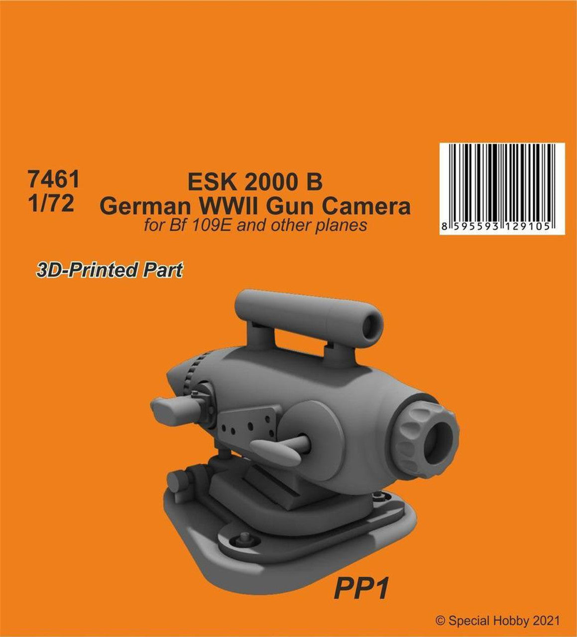 CMK 1/72 CMK ESK 2000 B German WWII Gun Camera Resin – Fusion Scale Hobbies