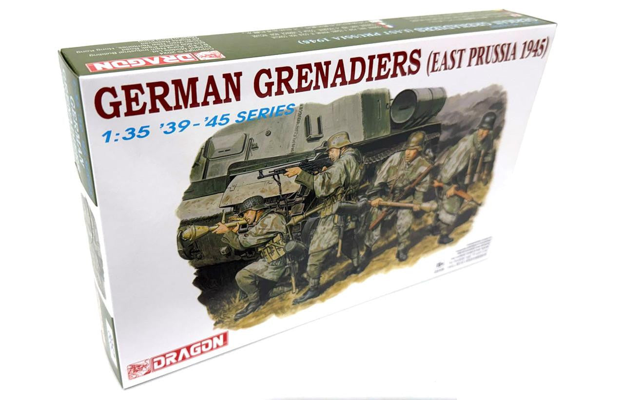 Dragon 1/35 German Grenadiers East Prussia 1945 Figure Set – Fusion ...
