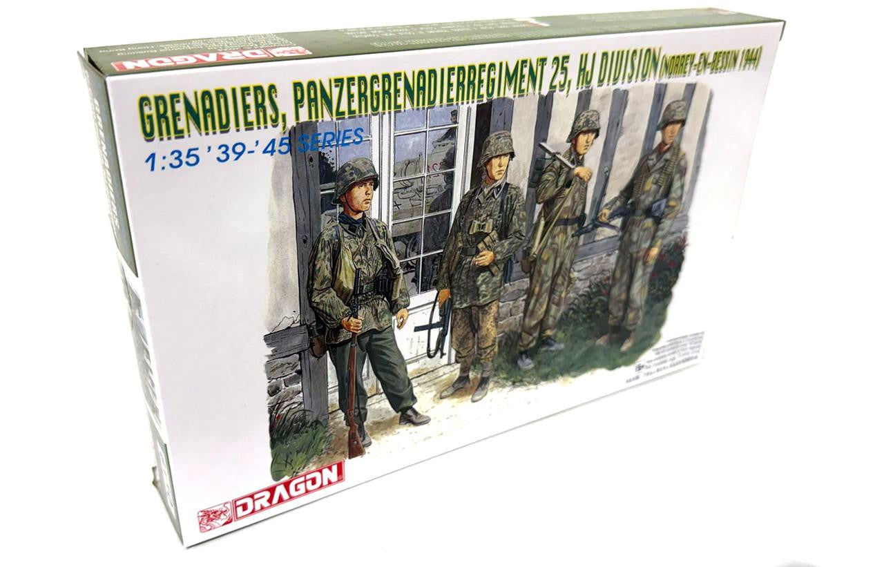 Dragon 1/35 German Grenadiers 25 HJ Division 1944 – Fusion Scale Hobbies