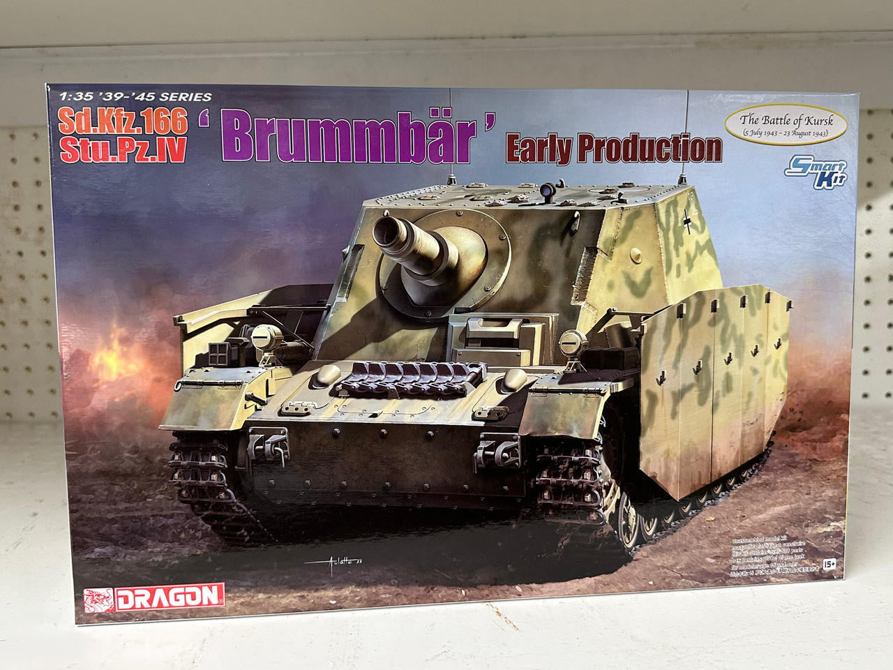 Dragon 1/35 Dragon Sd.Kfz.166 Stu.Pz.lV BRUMMBAR EARLY – Fusion Scale ...