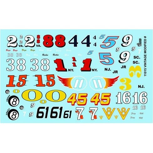 Gofer Racing Decals Vintage Modified Decal – Fusion Scale Hobbies