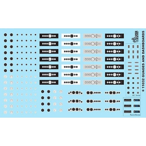 Gofer Racing Decals Gauges Decal – Fusion Scale Hobbies