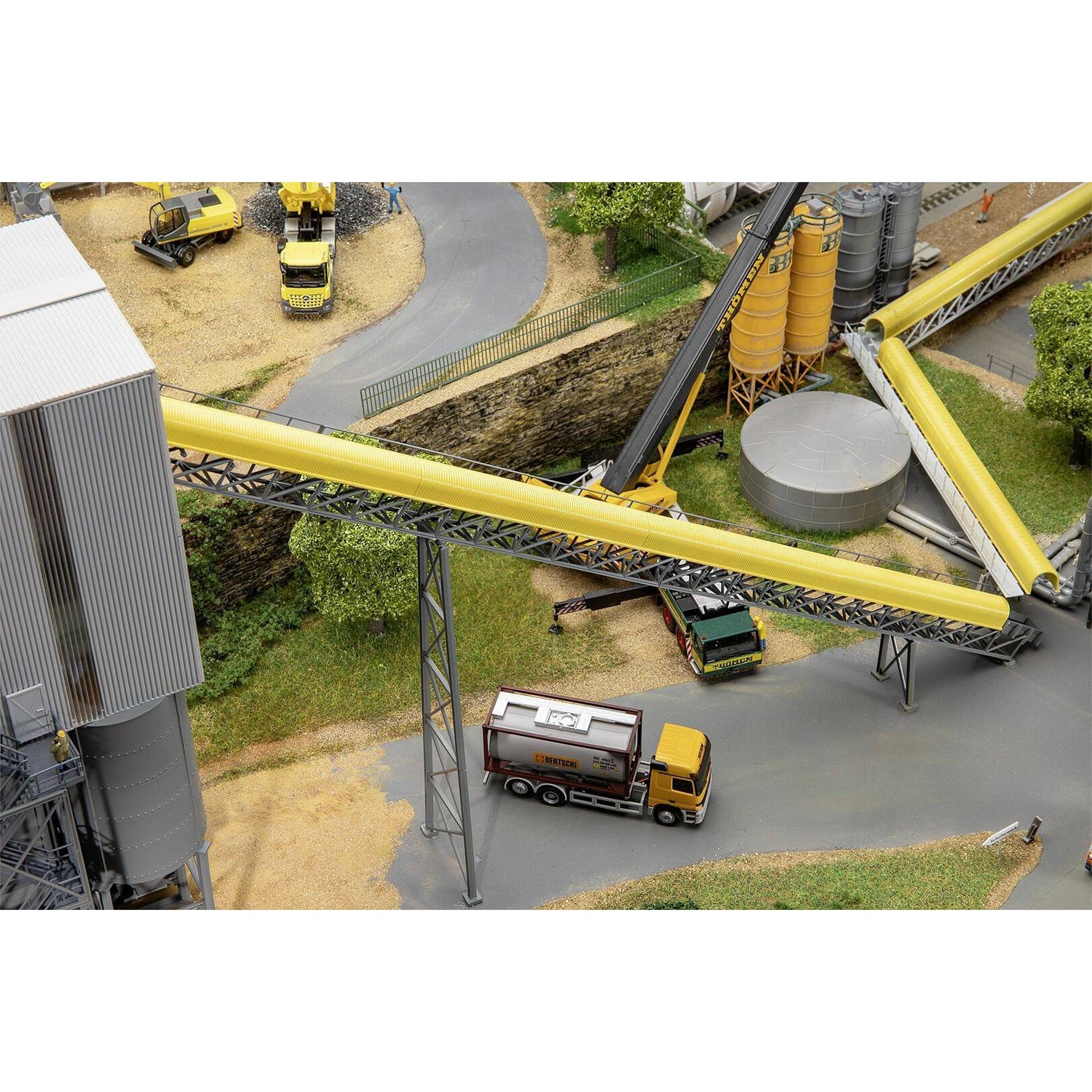 Faller HO Scale Modern Gravel Plant – Fusion Scale Hobbies