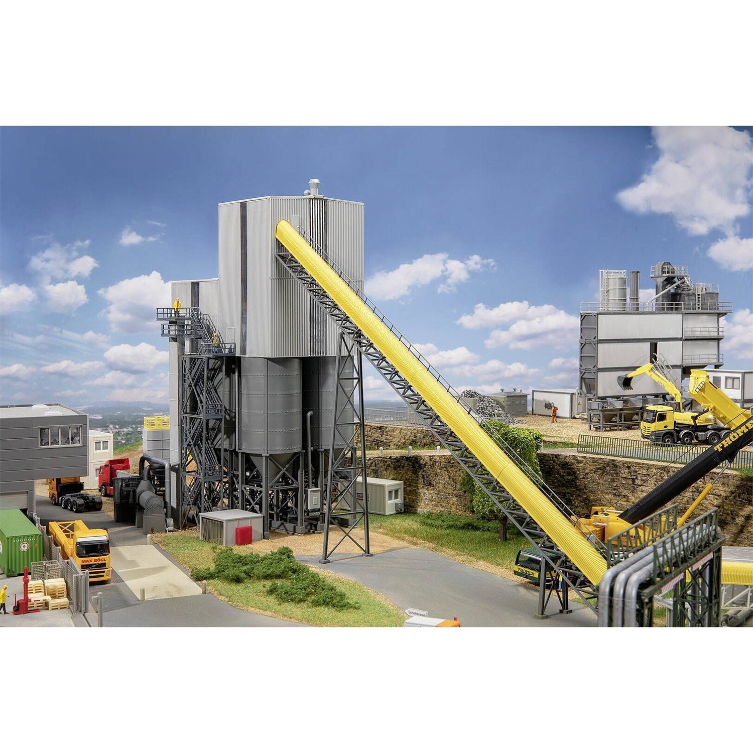 Faller HO Scale Modern Gravel Plant – Fusion Scale Hobbies