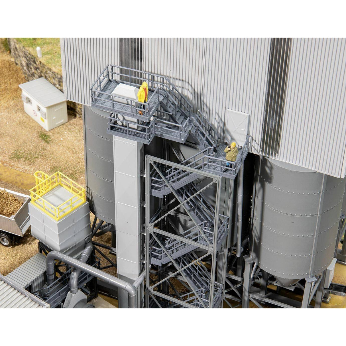 Faller HO Scale Modern Gravel Plant – Fusion Scale Hobbies