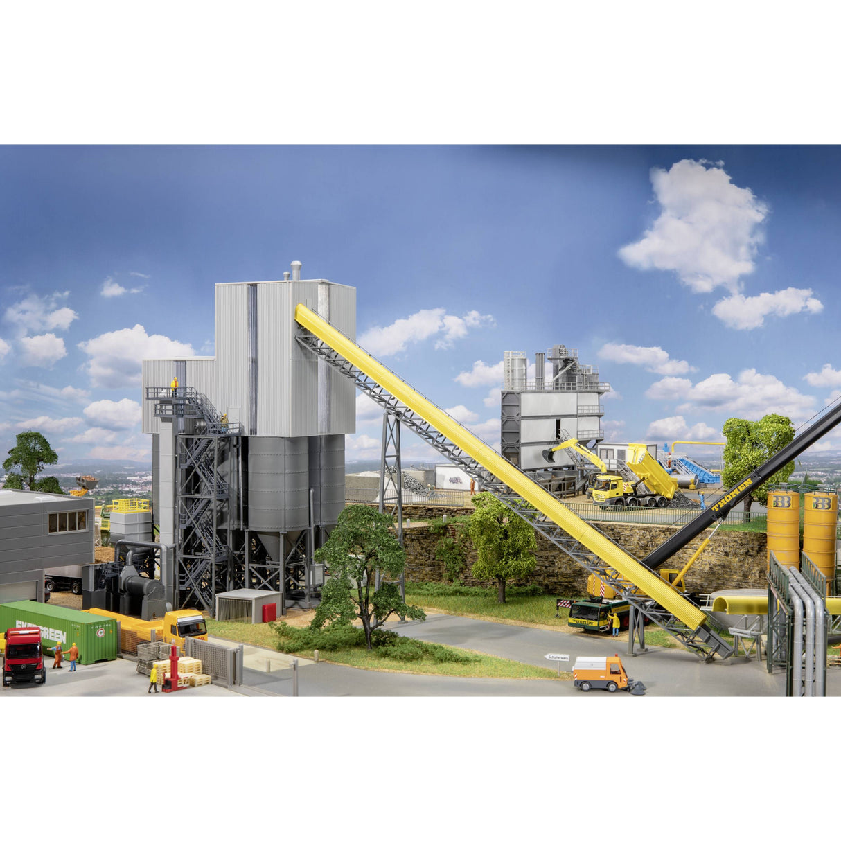 Faller HO Scale Modern Gravel Plant – Fusion Scale Hobbies