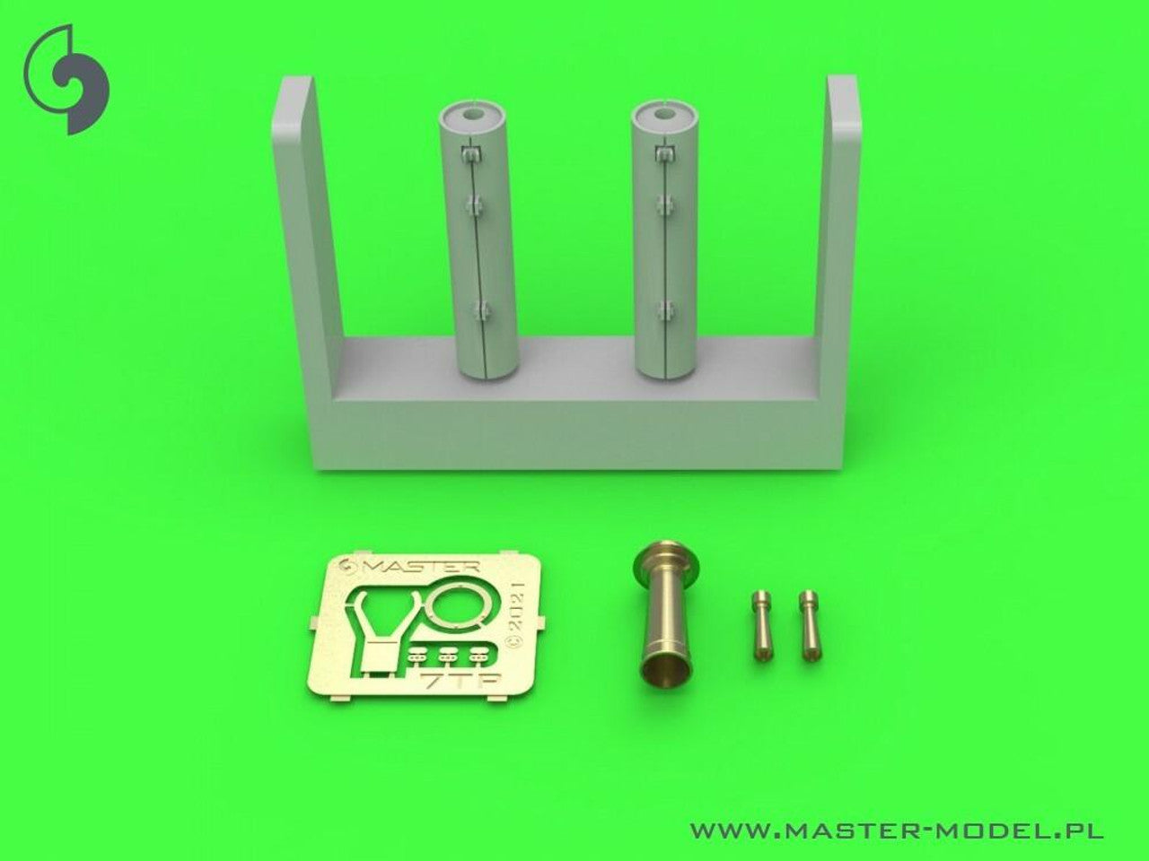 Master Model 1/35 Model Polish light tank 7TP - twin turret - MG wz.30 ...