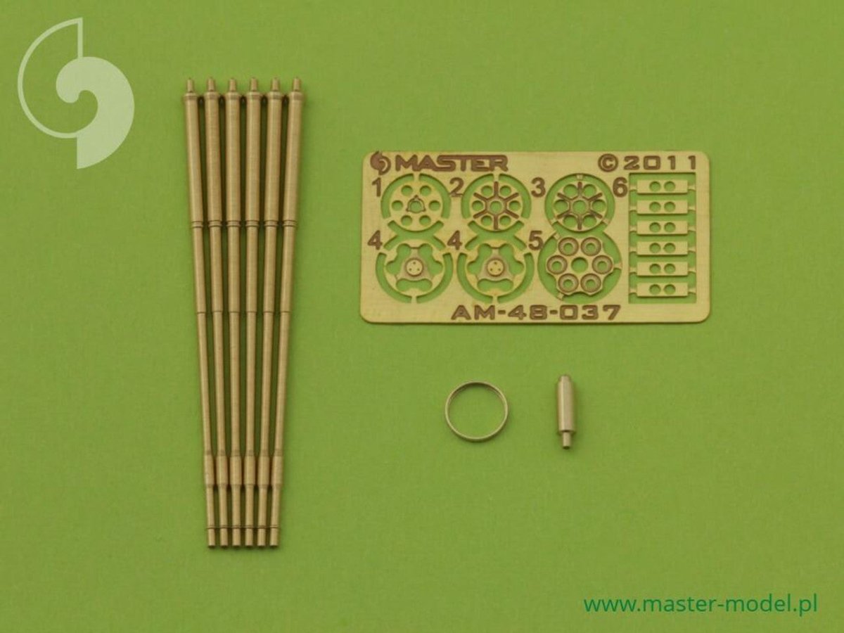 Master Model 1/48 Master Model M61 A1 Vulcan - Six-barrelled rotary 20 ...