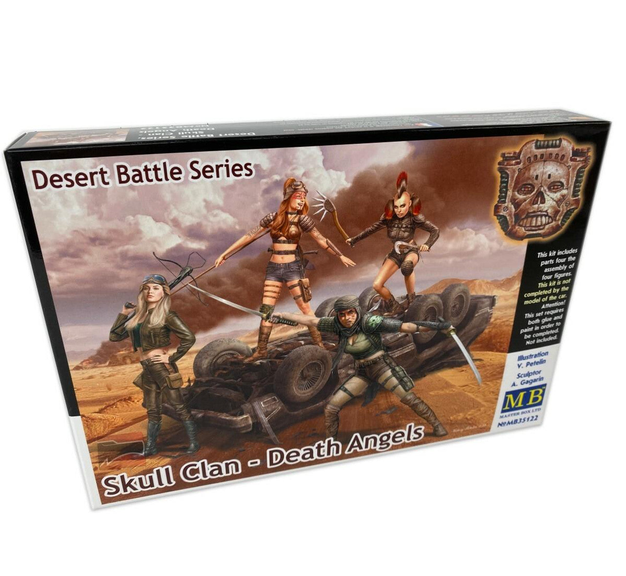 Master Box LTD 1/35 Box Desert Battle Series Skull Clan - Death Angels ...