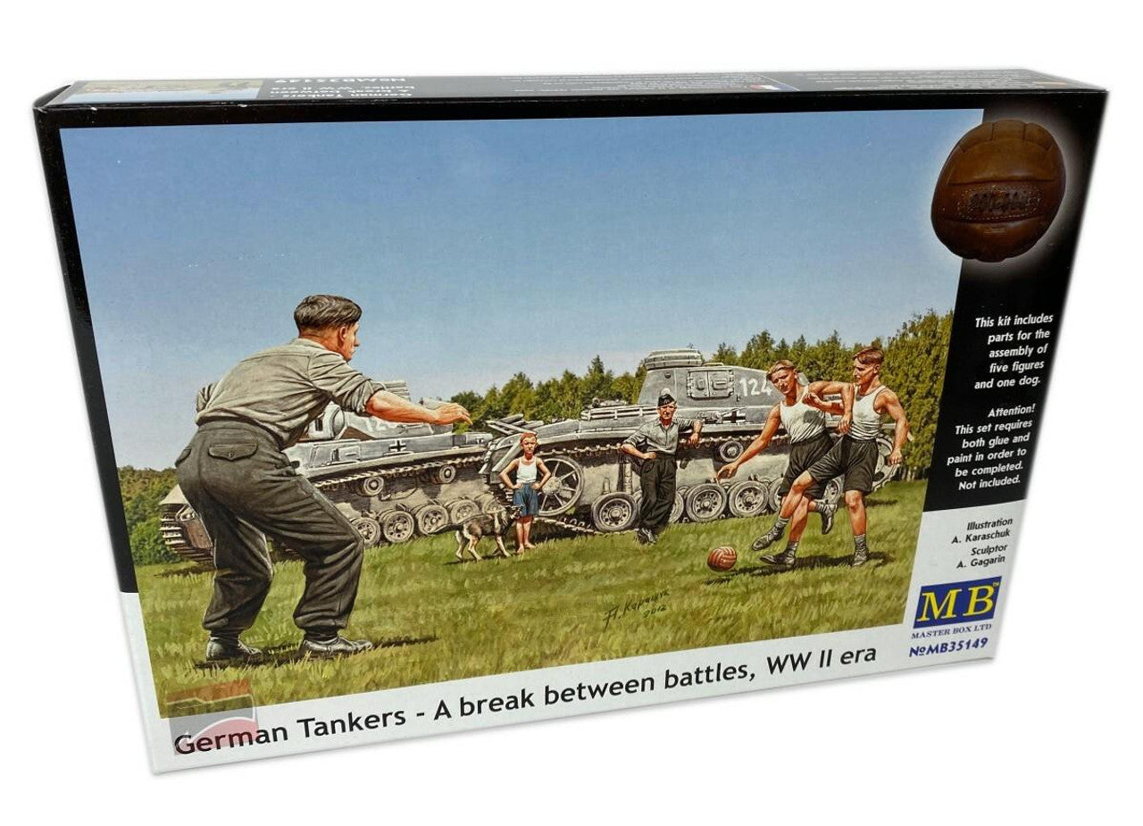 Master Box LTD 1/35 Box German Tankers - A break between battles WW II ...