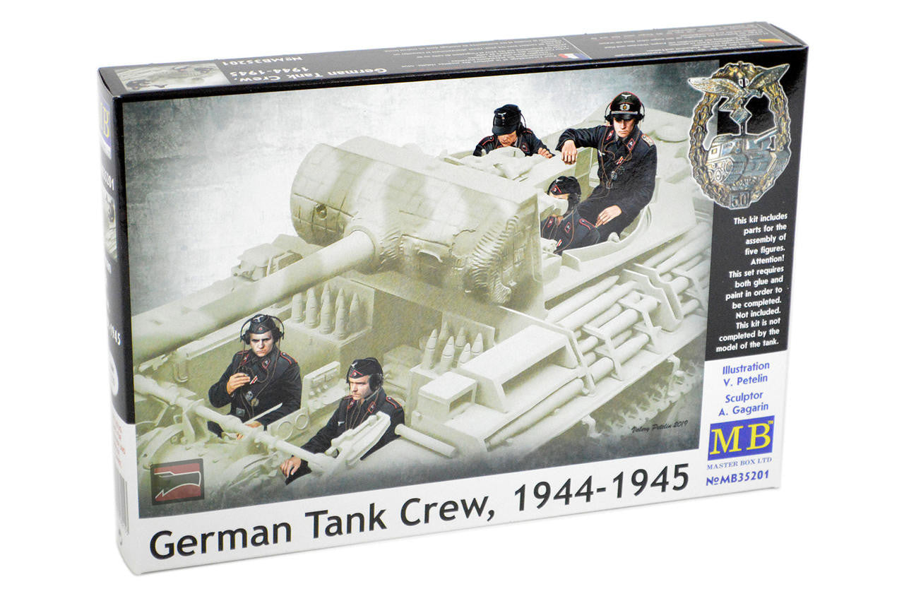 Master Box LTD 1/35 Box German Tank Crew Riders 1944-1945 Plastic Mode ...
