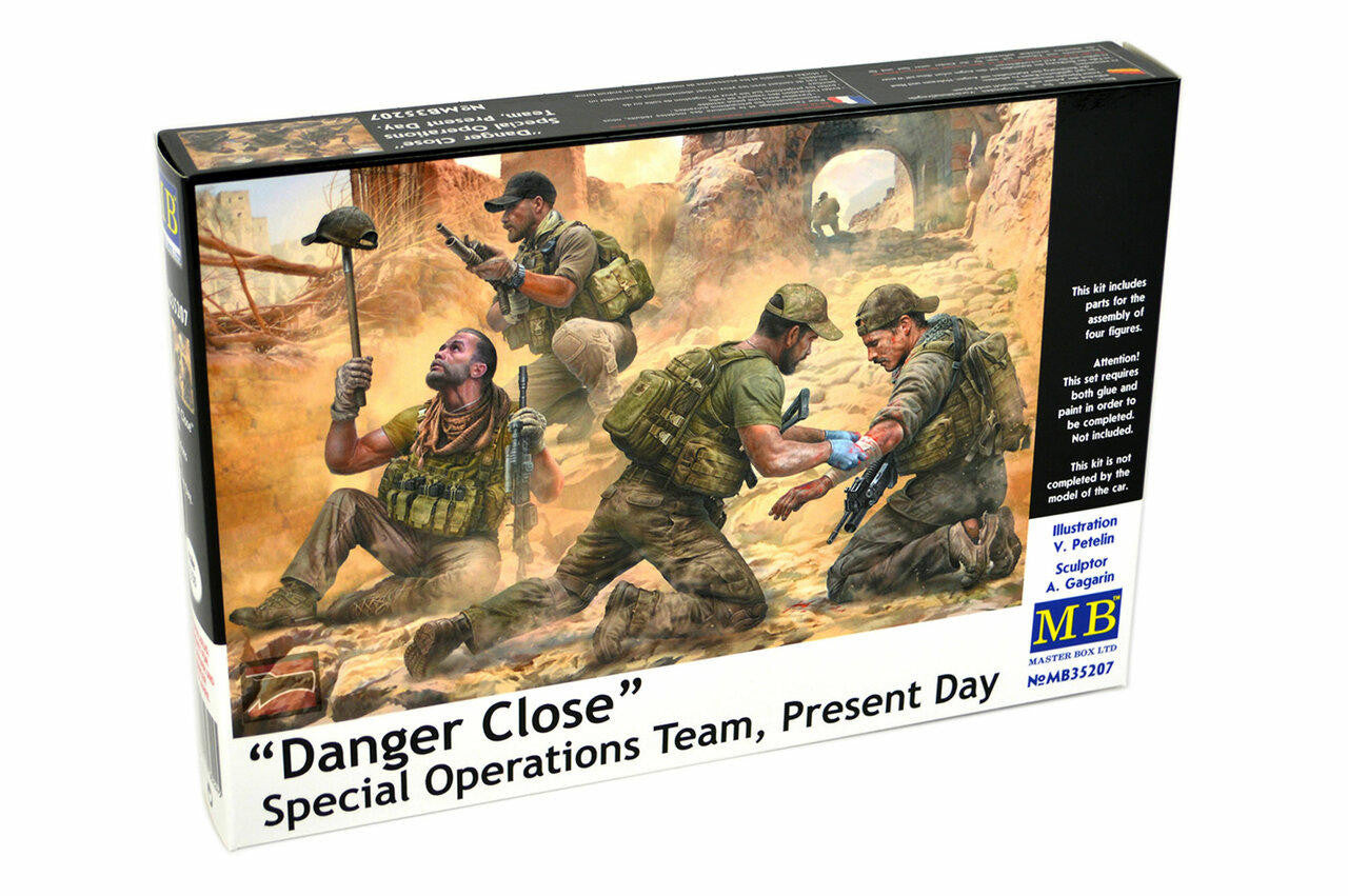Master Box LTD 1/35 Box Danger Close Special Operations Team Present D ...
