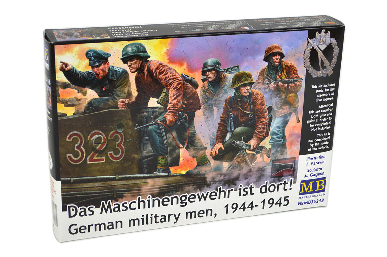 Master Box LTD 1/35 Box German Military Men 1944-1945 (x5) Plastic Mod ...