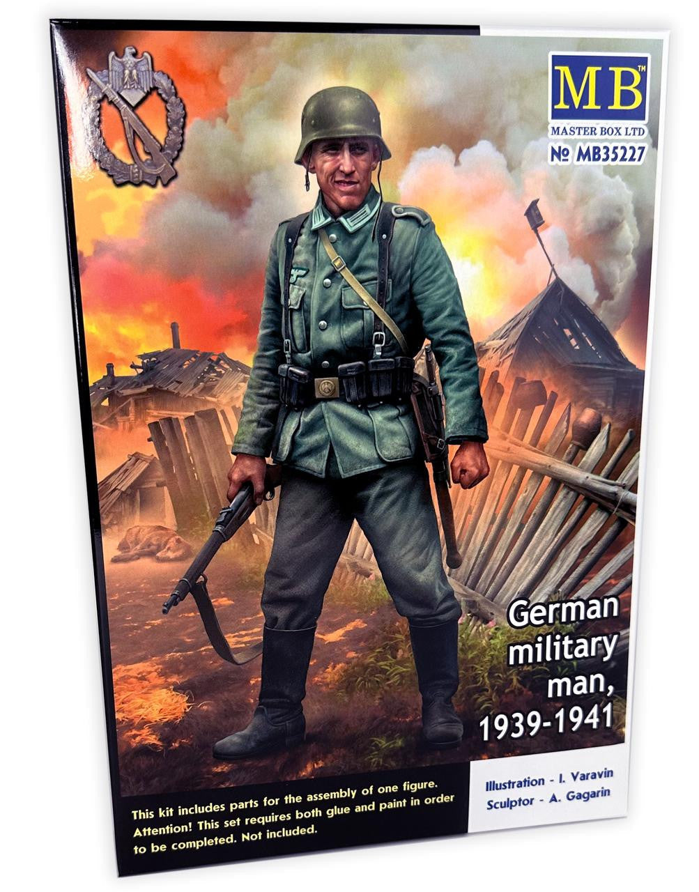 Master Box LTD 1/35 Box German Military Man 1939-1941 Figure – Fusion ...