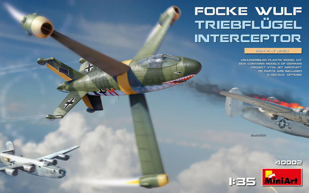 Miniart 1/35 Miniart Focke-Wulf Triebflugel Interceptor – Fusion Scale ...
