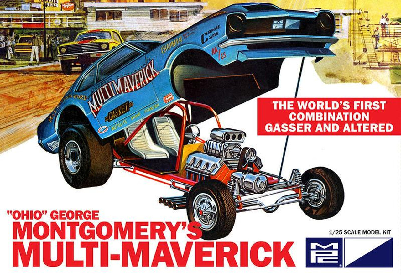 MPC 1/25 Multi Maverick Funny Car Plastic Model Kit – Fusion Scale Hobbies