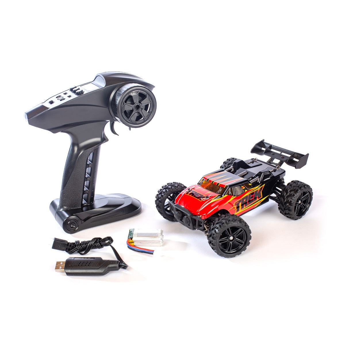 Rage RC Mini Trek 1/24 RTR Truggy - Red – Fusion Scale Hobbies
