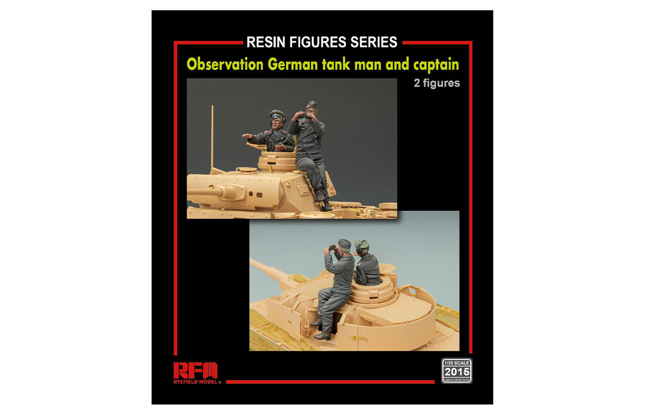 Ryefield 1/35 Ryefield Observation German Tank Man and Captain – Fusion ...