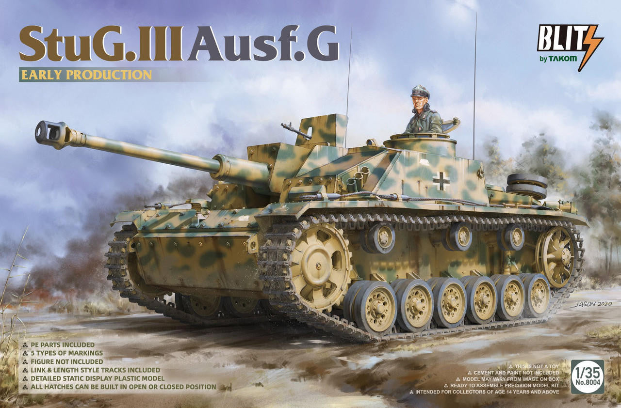 Takom 1/35 Takom StuG III Ausf G Early Production Tank – Fusion Scale ...