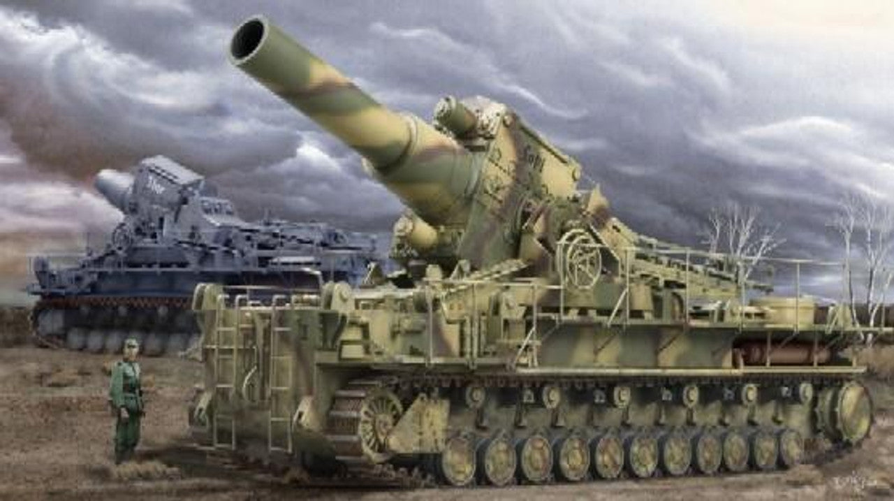Trumpeter 1/35 Trumpeter Morser Karl Gerat 040/041 German Gun – Fusion ...