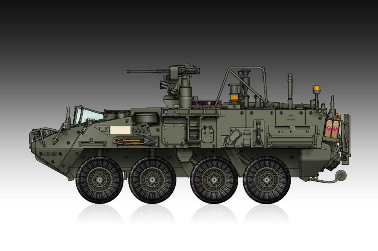 Trumpeter 1/72 Trumpeter M1135 Stryker NBC RV – Fusion Scale Hobbies