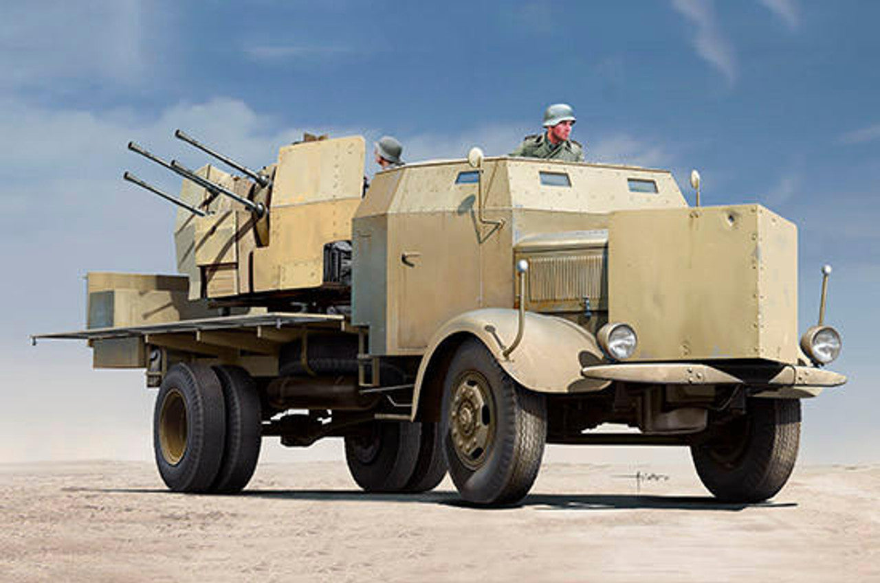 Trumpeter 1/35 Trumpeter L4500A mit 2cm Flak 38 – Fusion Scale Hobbies
