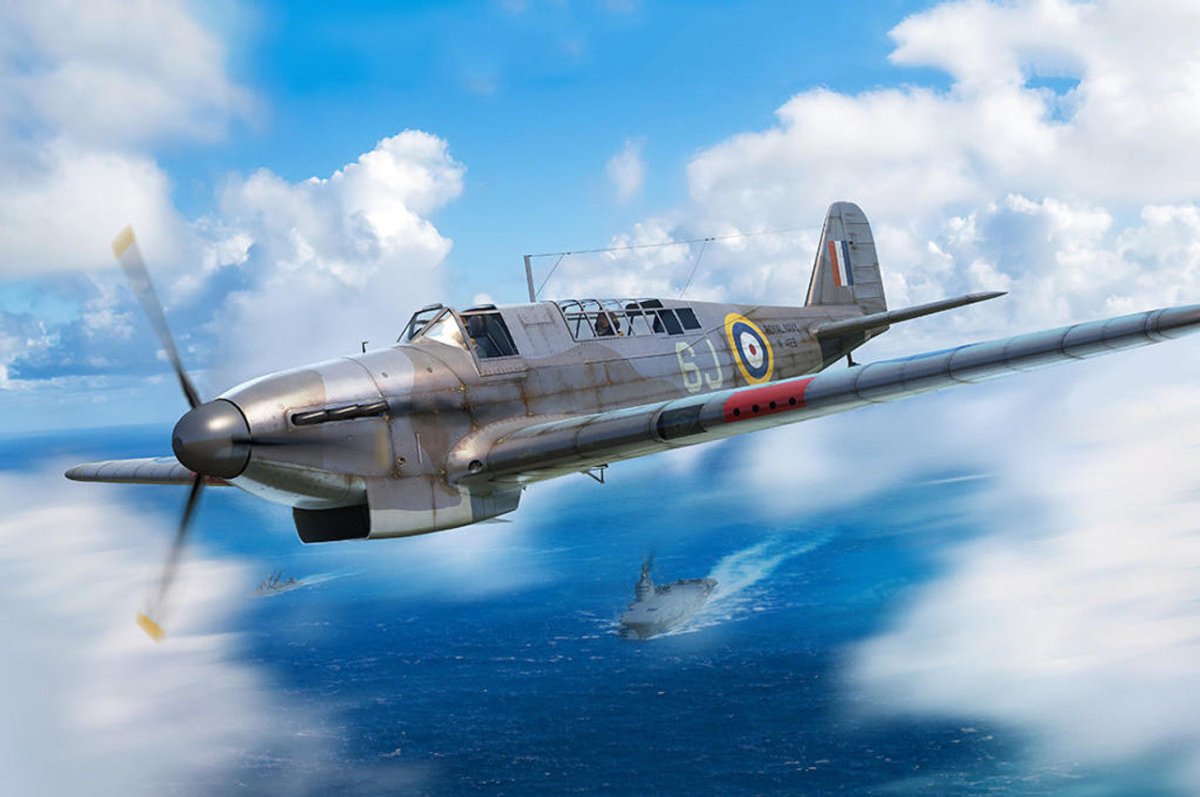Trumpeter 1/48 Trumpeter Fairey Fulmar MK.I Plastic Model Kit – Fusion ...