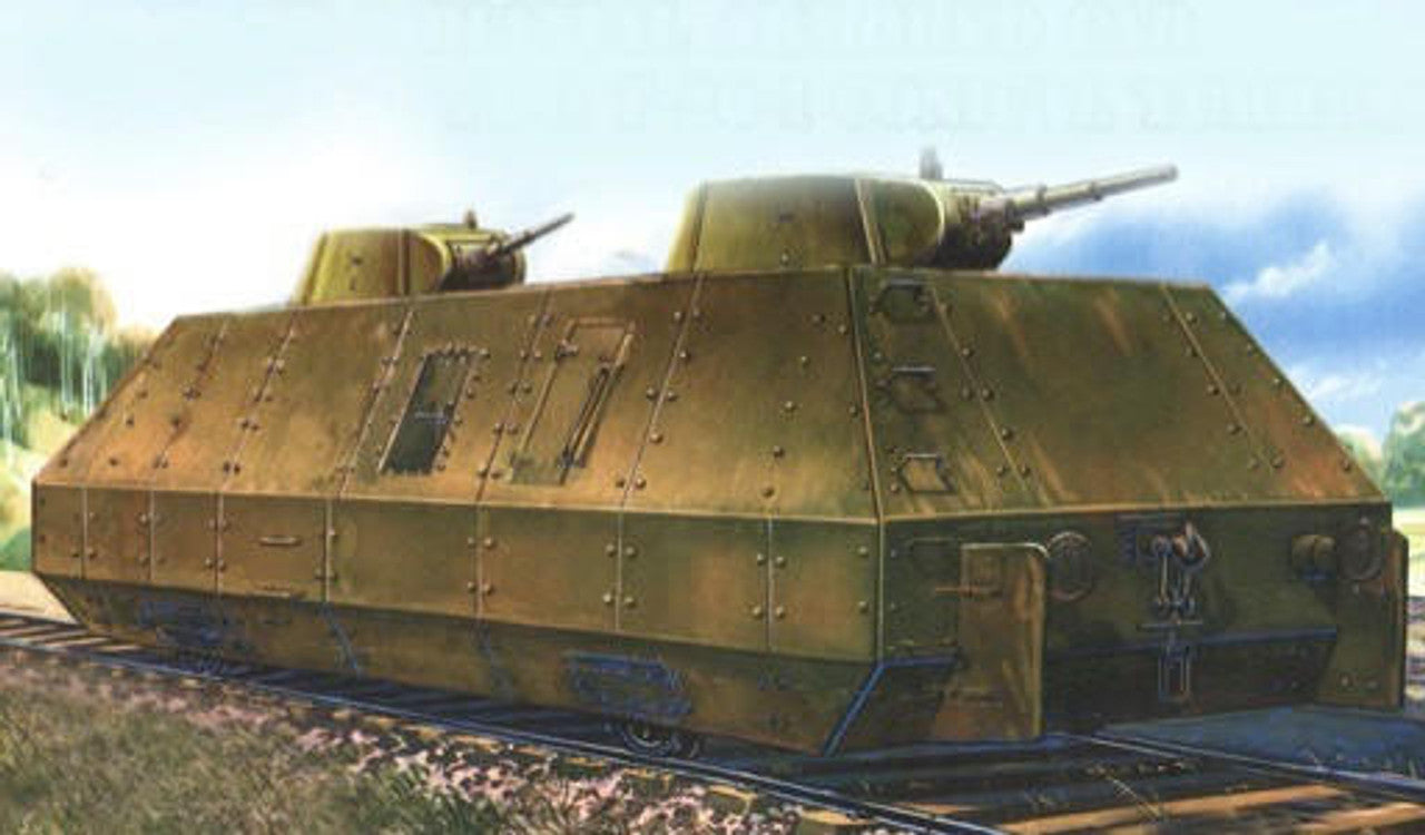 Uni Model 1/72 Uni Model OB-3 Biaxial armored car with two T-26-1 coni ...