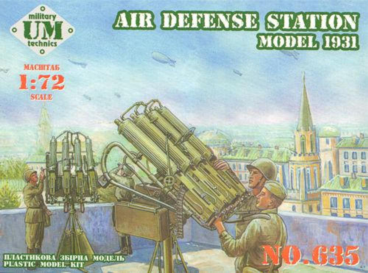 Uni Model 1/72 Uni Model Air Defense station model 1931 – Fusion Scale ...
